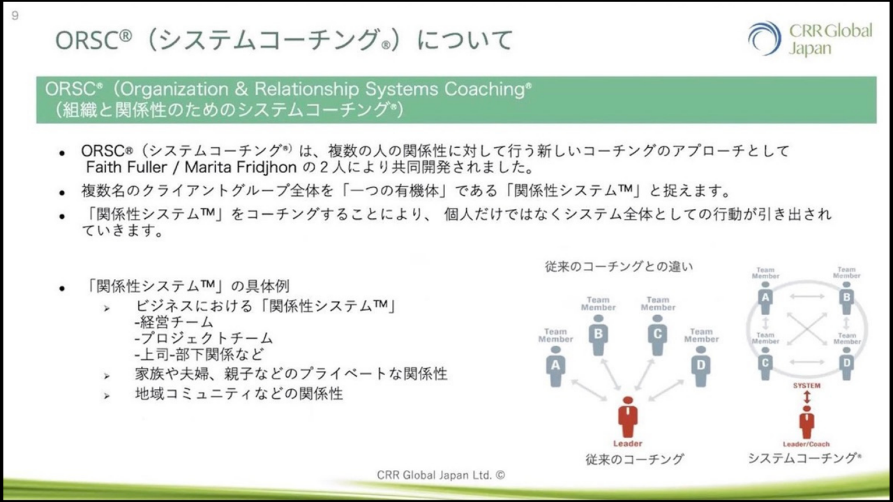 ORSCの智慧をチームコーチングへ生かすティール組織から紐解くチームコーチの重要性 vol.4 | World Workers - ワールド ...